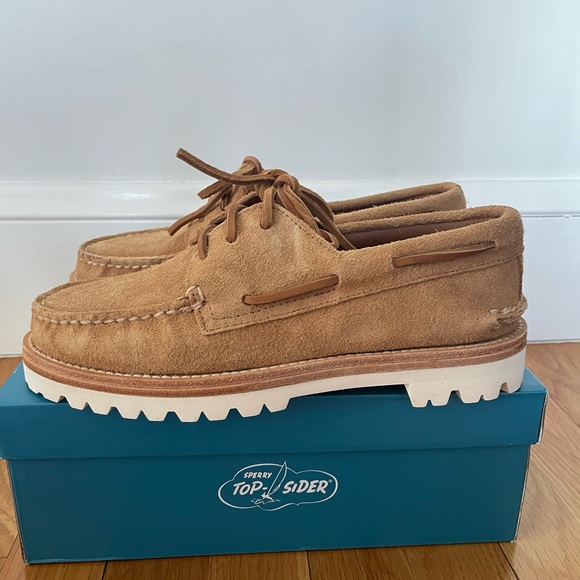 Sperry | Shoes | Brand New Sperry Topsider Suede Boat Shoes With Tote ...